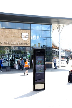 Smart City pedestrian wayfinding system - Lincoln | fwdesign | ESI ...