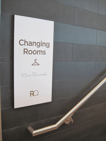 Flexible internal sign system - eva | fwdesign | ESI Interior Design