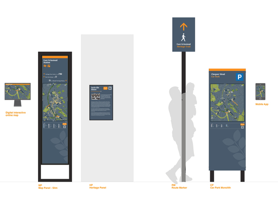 Smart digital wayfinding signage - East Grinstead | fwdesign | ESI ...