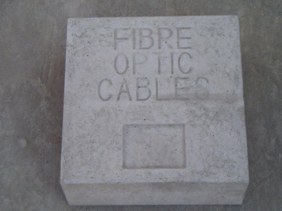 Precast concrete cable marker blocks | Elite Precast Concrete | ESI ...
