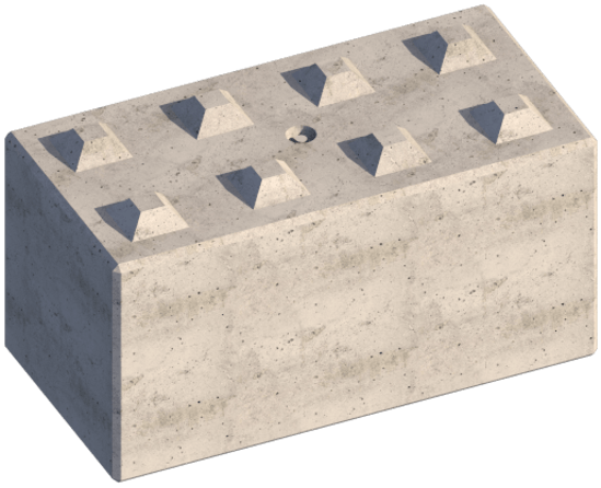 Interlocking concrete blocks for temporary flood defence | Elite ...