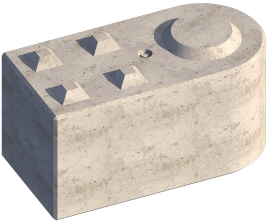 Legato perimeter push wall for metal recycling facility | Elite Precast ...