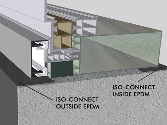 ISO-CONNECT OUTSIDE EPDM | ISO-CHEMIE | ESI Building Design