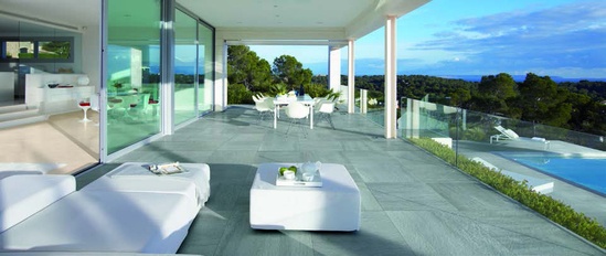 Atria - porcelain tiles for terraces and roof gardens | Raaft | ESI ...