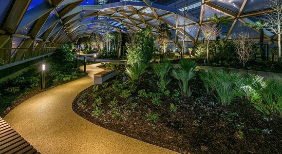 Flexible aluminium edging for roof garden pathways | Kinley | ESI ...