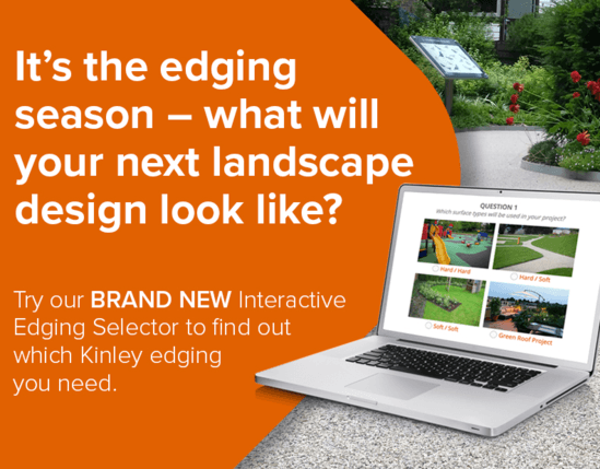 New interactive site for landscape edging design | Kinley | ESI ...