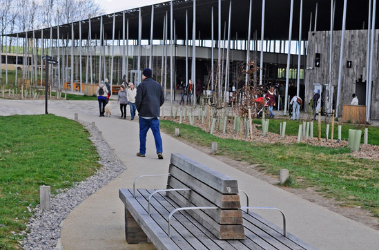 Robust aluminium landscape edging for Stonehenge | Kinley | ESI ...