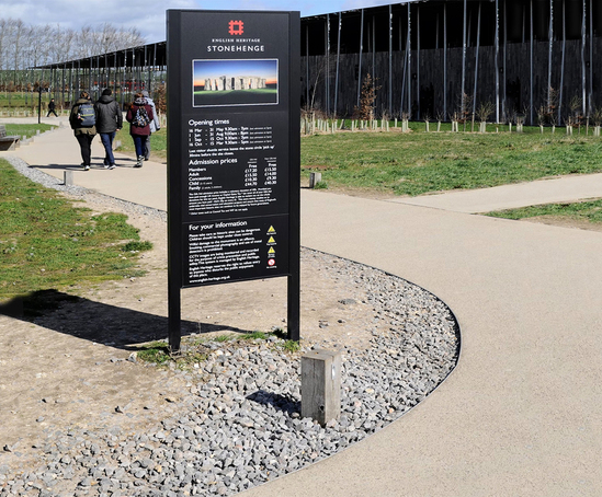 Robust aluminium landscape edging for Stonehenge | Kinley | ESI ...