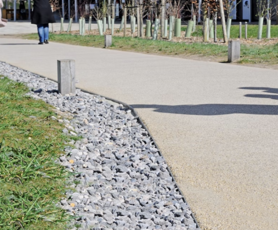 Robust aluminium landscape edging for Stonehenge | Kinley | ESI ...