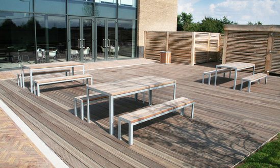 External Furniture for Hitachi Offices, Trowbridge | Langley Design ...