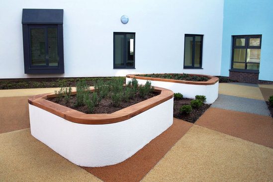 External Seating for Langdon Hospital, Devon | Langley Design Street ...
