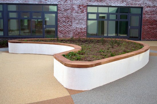 External Seating for Langdon Hospital, Devon | Langley Design Street ...
