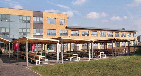 Bespoke External Dining Canopy for Winterbourne Academy | Langley ...