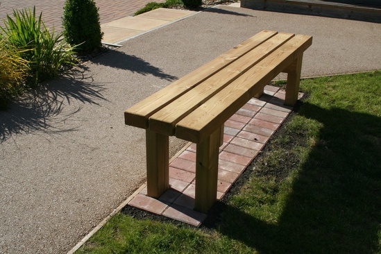 Sheldon All Timber Bench - SBN309 | Langley Design Street Furniture ...