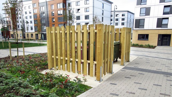 Sheldon timber bin store unit - SBS300 | Langley Design Street ...