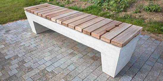 Bespoke Concrete Benches for The Bradfield Centre | Langley Design ...