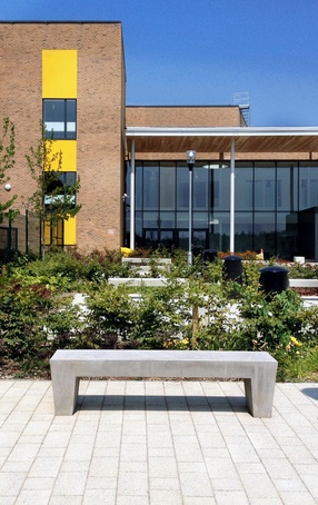 Pewsham Solid Pre Cast Concrete Bench - PBN405 | Langley Design Street ...