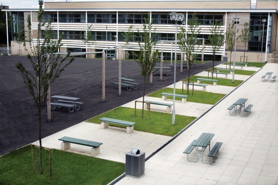 Sheldon Recycled Plastic Picnic Table - SPT310 | Langley Design Street Furniture | ESI External ...