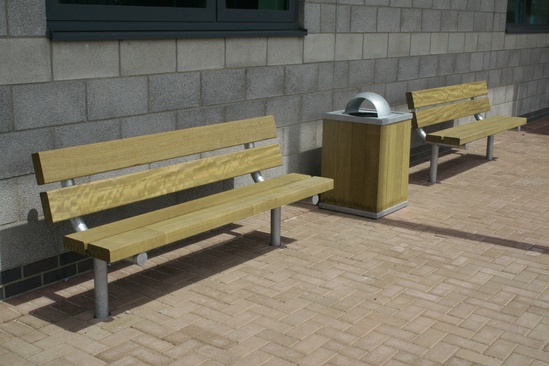 Sheldon Timber Seat - SST300 | Langley Design Street Furniture | ESI ...