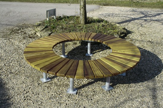 Sheldon Circular Tree Bench - SBN326 | Langley Design Street Furniture ...
