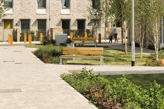 Social seating & picnic tables for RIBA Stirling winner | Langley ...