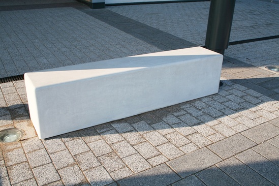 Pewsham Solid Pre-Cast Concrete Bench - PBN408 | Langley Design Street ...