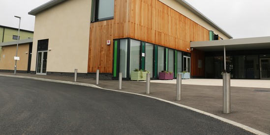 Range of street furniture - Ridgeway School, Reading | Langley Design ...