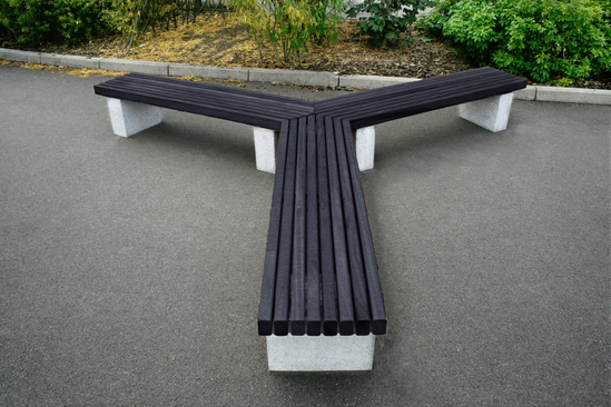 Langley Tri Style Bench - LBN116 | Langley Design Street Furniture ...