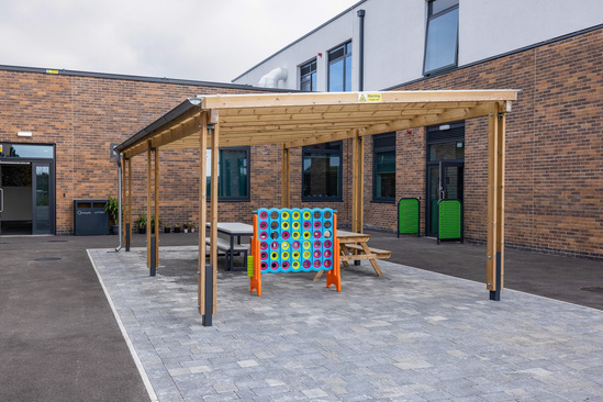 Axis Academy, Crewe | Langley Design Street Furniture | ESI External Works