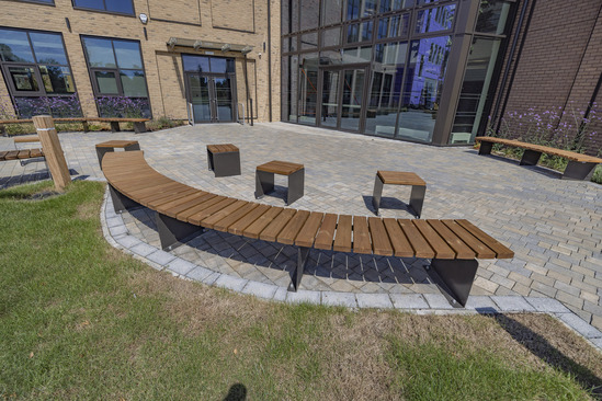 Picnic tables and outdoor seating - Cirencester College | Langley ...