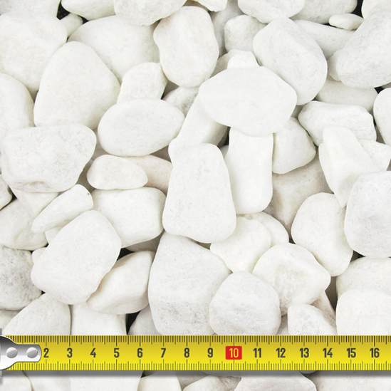 Polar White Spanish marble pebbles | Derbyshire Specialist Aggregates ...