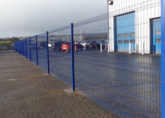 Urban V3 security mesh fencing | Urban Fencing | ESI External Works