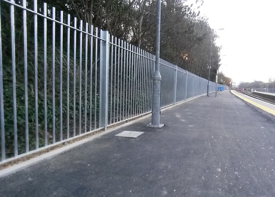 Urban tubular railing systems | Urban Fencing | ESI External Works