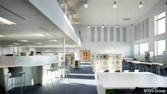 Acoustic wall panels for range of spaces at high school | TVS Acoustics ...