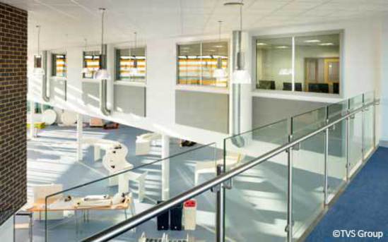 Acoustic wall panels for range of spaces at high school | TVS Acoustics ...