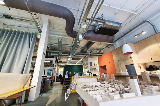 Fabric ducting for award-winning architectural firm | Prihoda UK Ltd ...