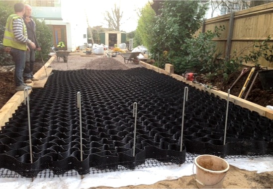 Tree root protection for driveway construction project | CORE Landscape ...
