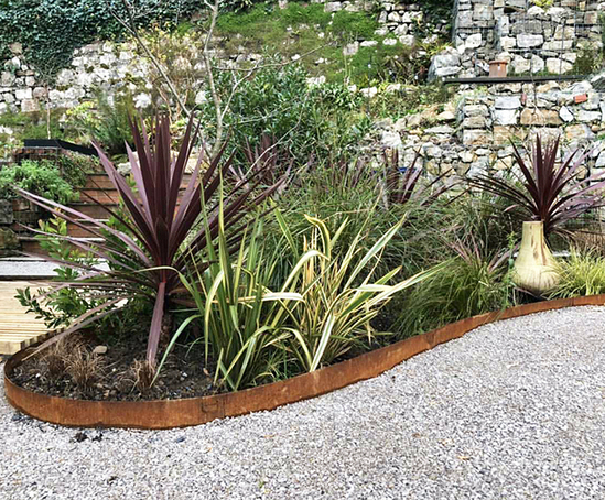 CORE EDGE flexible steel edging and tree rings | CORE Landscape ...