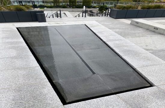 Roof terrace water tables for city centre apartments | Fountains ...