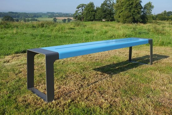 MURTON steel bench | Factory Furniture | ESI External Works