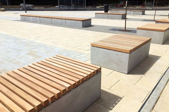 Bespoke seating for HVM at railway station | Factory Furniture | ESI ...