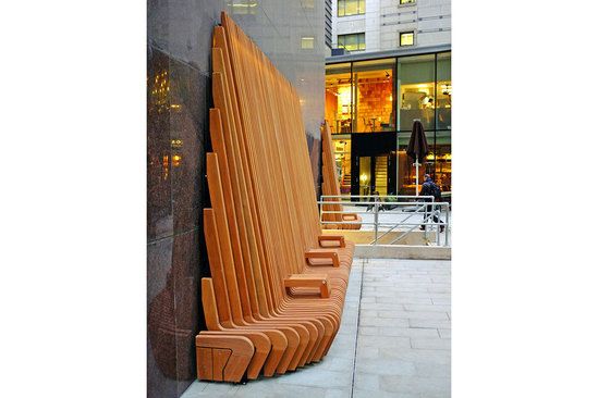 Dramatic feature seating for iconic London tower | Factory Furniture ...