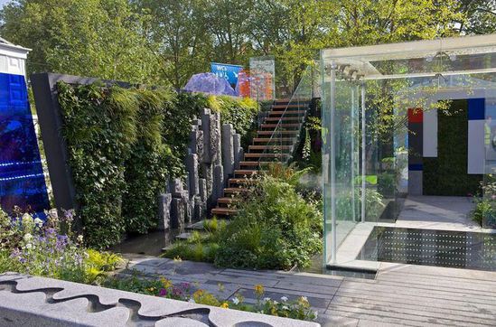 Award winning RHS Chelsea garden's water features | Fountains Direct ...