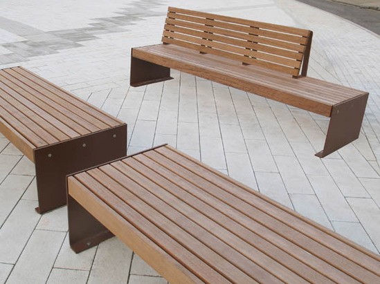 Elements® XL seat and bench | Furnitubes | ESI External Works