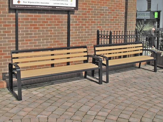 Boston Seat & Bench | Furnitubes | ESI External Works