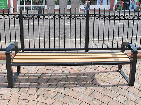 Boston Seat & Bench | Furnitubes | ESI External Works