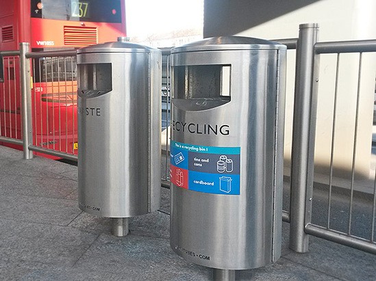 Zenith® external recycling and litter bins | Furnitubes | ESI External ...