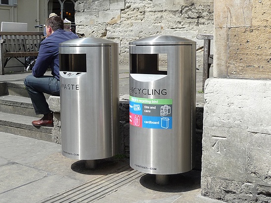 Zenith® external recycling and litter bins | Furnitubes | ESI External ...