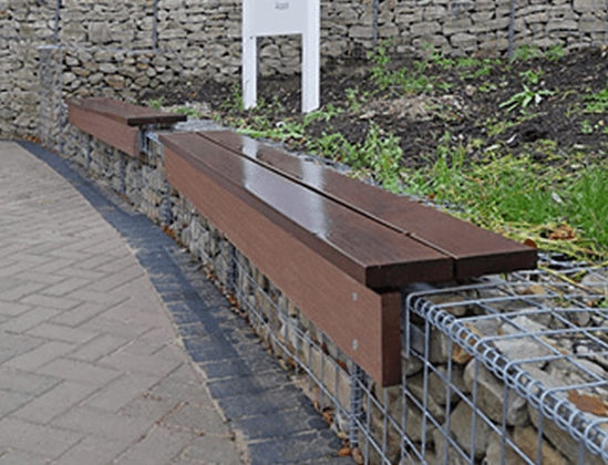 Coordinated suite of external seating for new school | Furnitubes | ESI ...