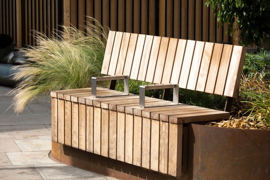 Planters and seating bring community closer to nature | Furnitubes ...